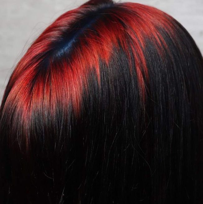 Raiz dos cabelos coloridas vira tendência: 30 Fotos Inspiração